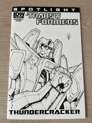 TRANSFORMERS SPOTLIGHT: THUNDERCRACKER : ORIGINAL ART BY CASEY W ...