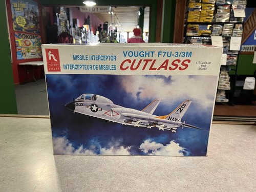 BIG Model Kit UNUSED NEW - Hobby Crat VOUGHT F7U-3/3M CUTLASS 1/48 ...