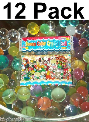 12x Seven Color Crystal Ball Bio Soil Plant Aqualinos Decoration | eBay UK