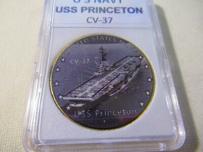 US NAVY - USS PRINCETON CV-37 Challenge Coin | eBay