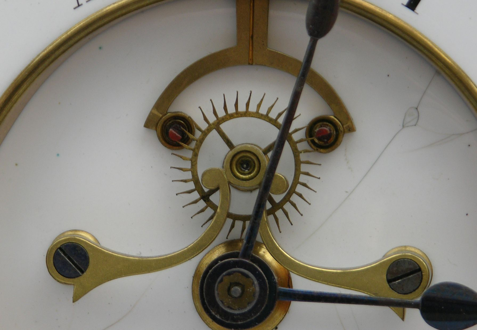 Huge 1869 Victorian Clock, 14-day Marti Movement, Visible Brocot ...