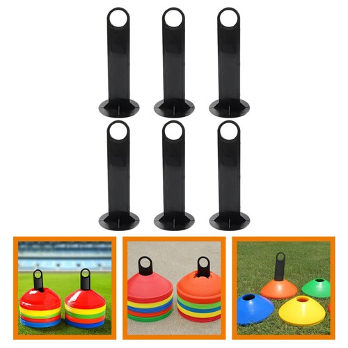 6 Pcs Football Training Stand Soccer Cones Storage Stands Sports Holder ...