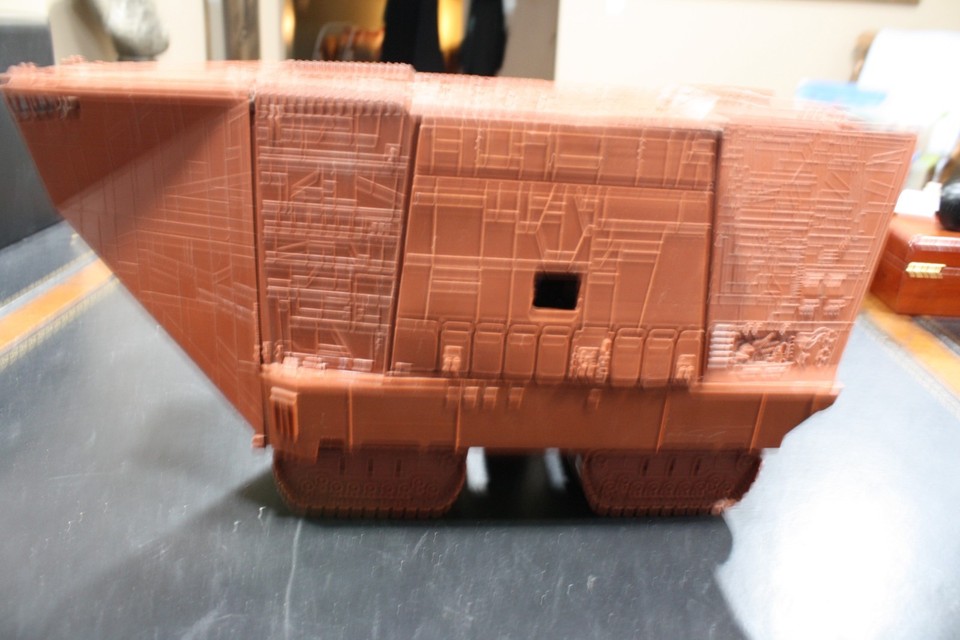 Star Wars Vintage Kenner Remote Control Sandcrawler 100% complete read ...