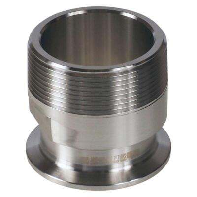 Tri Clamp to MNPT Adapter | 2 inch x 2 - Sanitary SS304 | eBay
