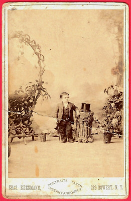 c1885 Photograph of the Circus Midget known as MAJOR ATOM | eBay