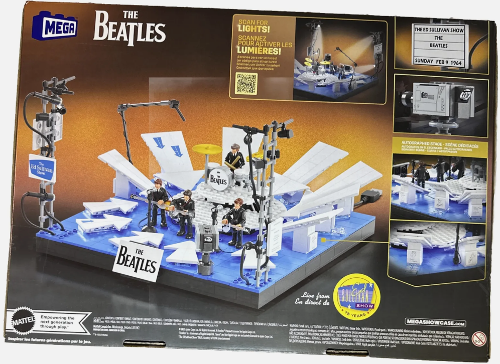 The Beatles Mattel Mega Ladies & Gentlemen The Beatles! Ed Sullivan Set ...