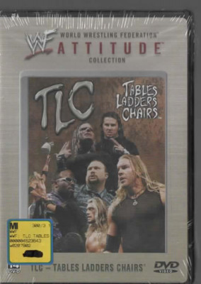 WWF ATTITUDE COLLECTION TLC TABLES LADDERS CHAIRS DVD BRAND NEW SEALED ...