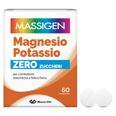 Magnésium et Potassium Massigen Sans Sucre 60 Comprimés | eBay