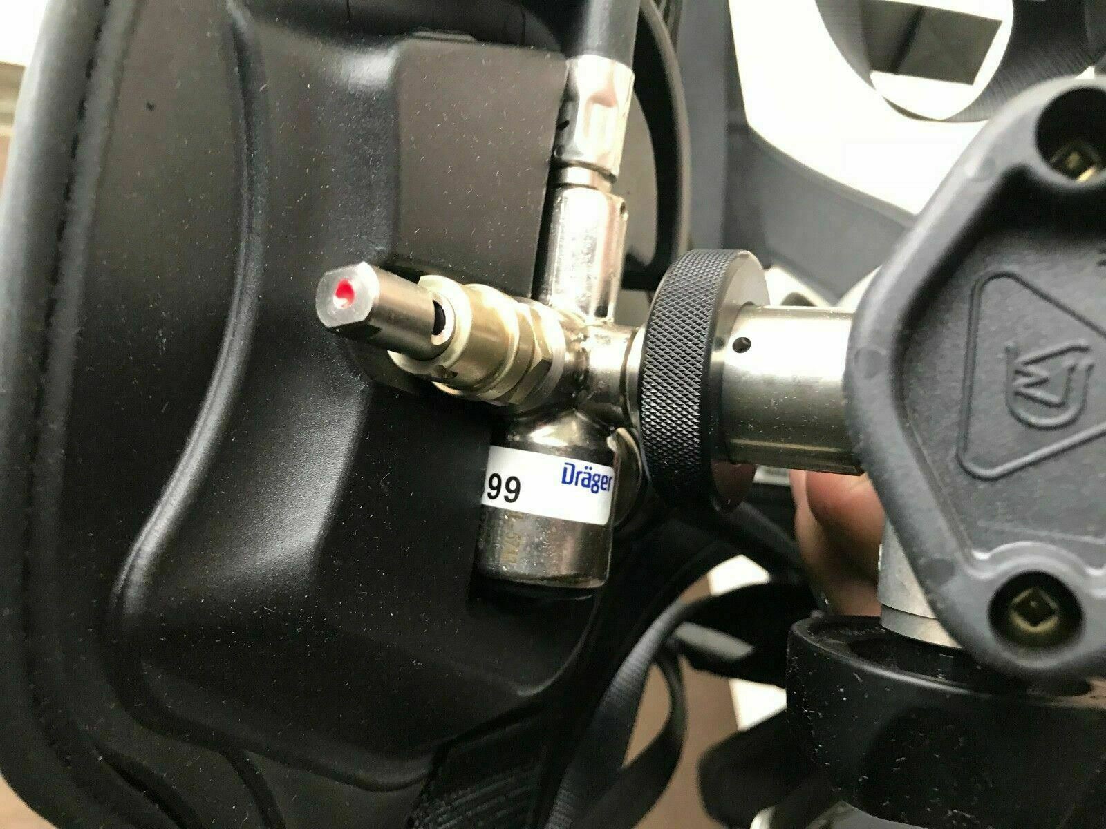 Draeger Escape SCBA Short Hose W/NOVA Mask 15 Minute W/Quick Release ...