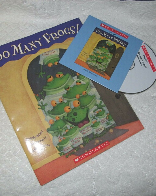 Too Many Frogs Paperback Sandy Asher Illustrated Children’s Book for ...