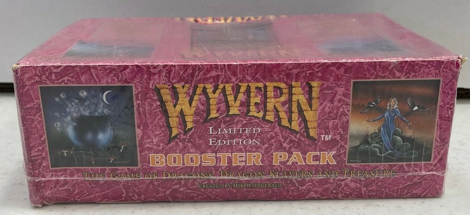 Wyvern Factory Sealed Unopened Limited Edition Booster Box 36 Packs OOP ...
