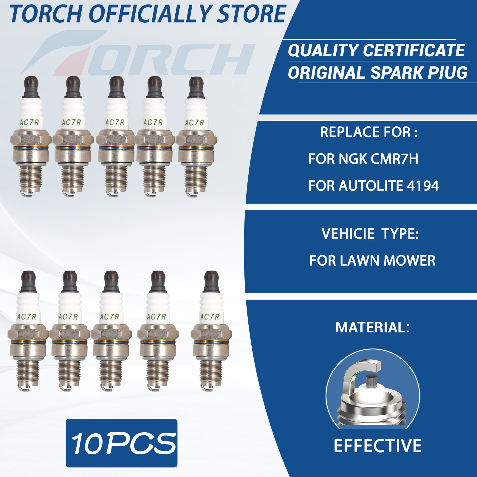 Torch CMR7H - Alternative spark plugs