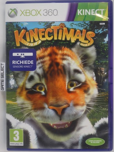 Kinectimals Kinect Microsoft Xbox 360 Pal Eu Eur Original Complete | eBay