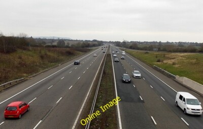 Photo 6x4 M5 motorway SW of junction 13 Alkerton/SO7705 Viewed from the ...
