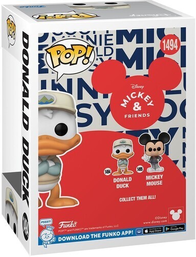 WB FUNKO POP! Disney: Mickey Mouse in Real Life - Donald (Vinyl Figure ...
