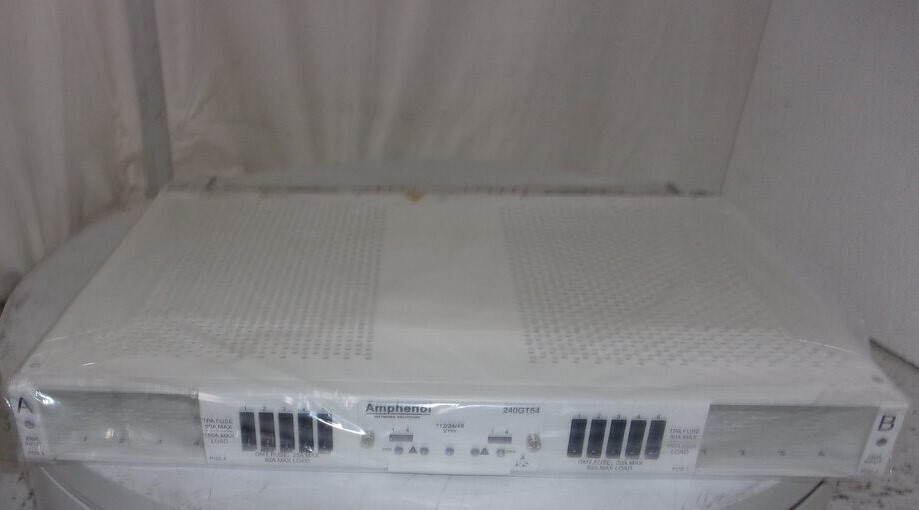 240GT54 Amphenol Fuse Panel Dual Feed 240a 5/4 Gmt/tpa /-12 24 48vdc ...