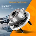 Rear Wheel Bearing Hub Assembly For Ford Taurus Flex Edge Lincoln Mks ...