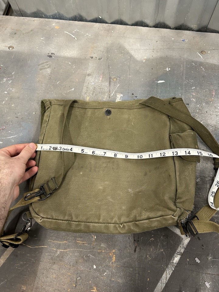 RARE 1945 Vintage WW2 Backpack Sack US Marine Military Gear Rucksack ...