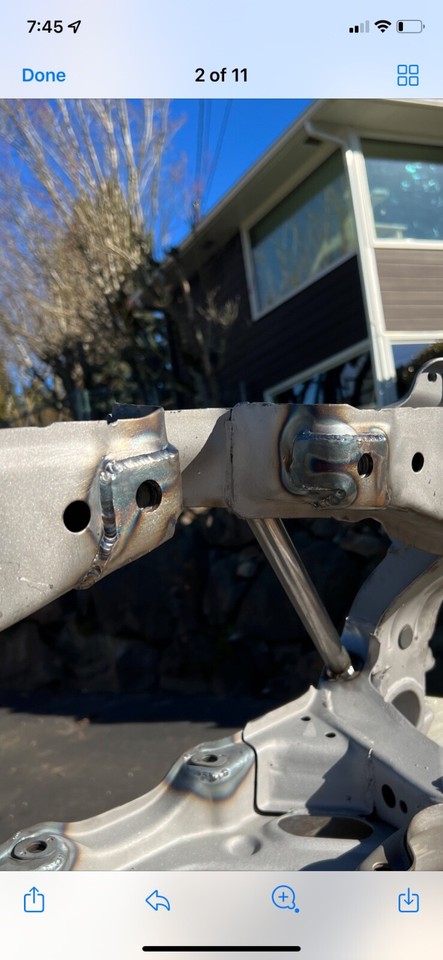 mk3 supra subframe reinforcement DIY weld kit | eBay