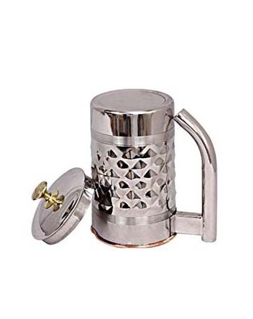 Copper Steel Water Jug SS Outer and Copper Inside Water Jug 2L US | eBay UK