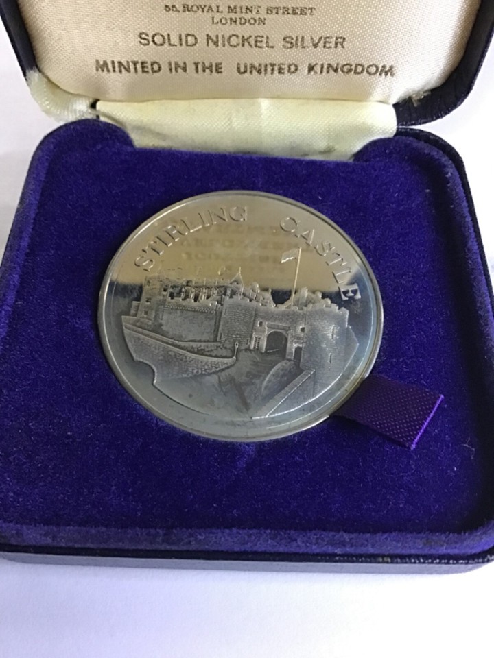 The Tower Mint " Stirling Castle Scottish Development Department" Coin ...