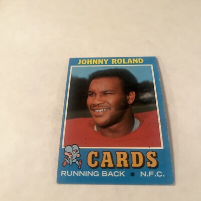1971 Topps Johnny Roland St. Louis Cardinals 123 VG Free Shipping | eBay
