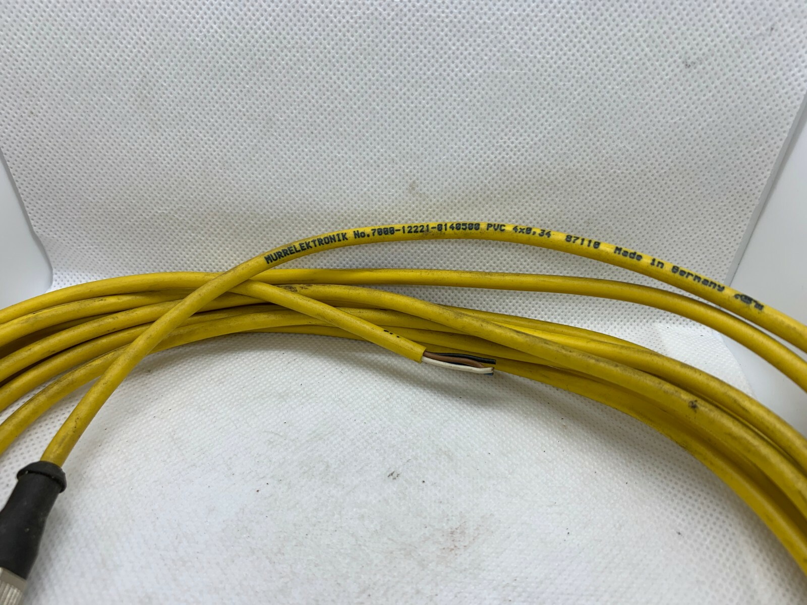 *NEW OPEN BOX* MURR ELEKTRONIK 7000-12221-0140500 SENSOR CABLE M12 ...