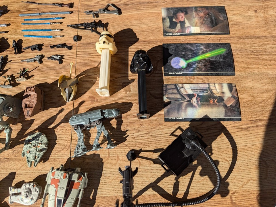 Star Wars [Rare] Collectibles, Figures, Ships, Toys, Cards & More: 90's ...