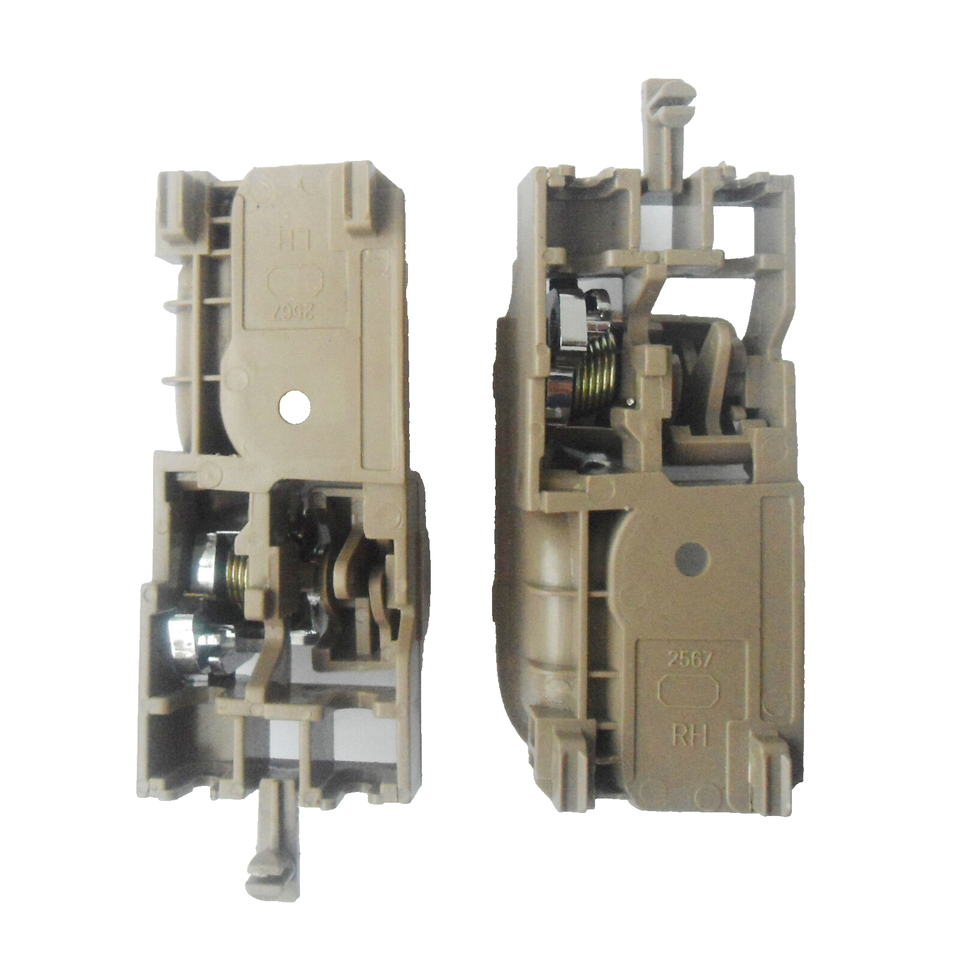 Fit 03-08 Toyota Corolla Hilux Matrix Inside Beige Chrome Left Right ...