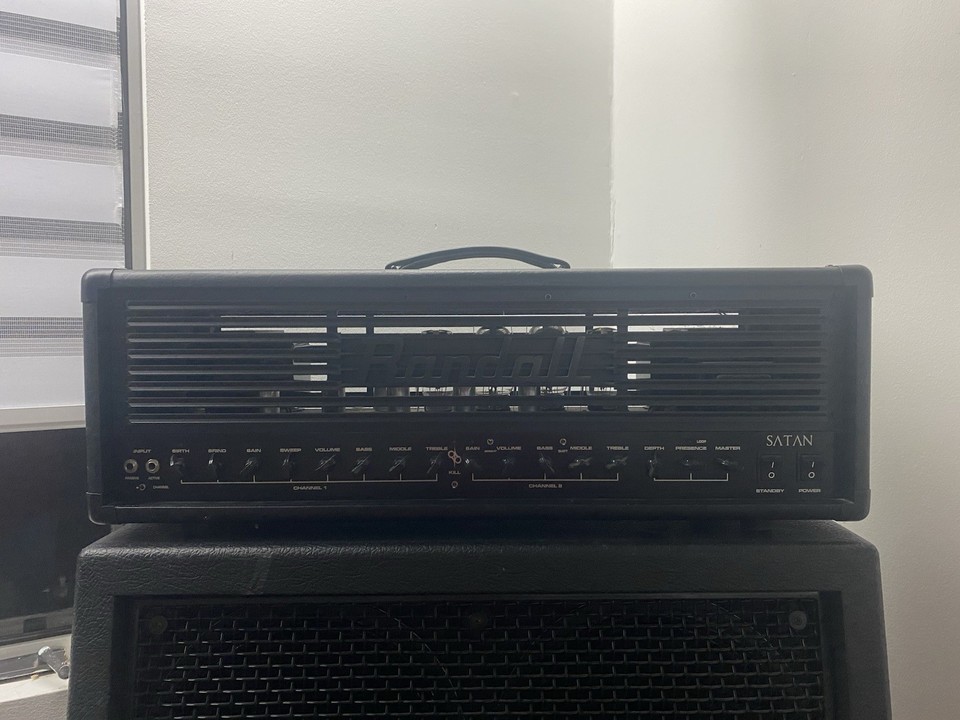 Randall Satan Discontinued 120 Watt Tube Guitar Amplifier Head | eBay
