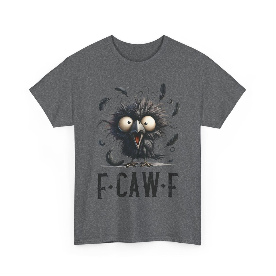F-Caw-F Black Crow Black Bird Funny Crow F-Caw-F T-Shirt | eBay