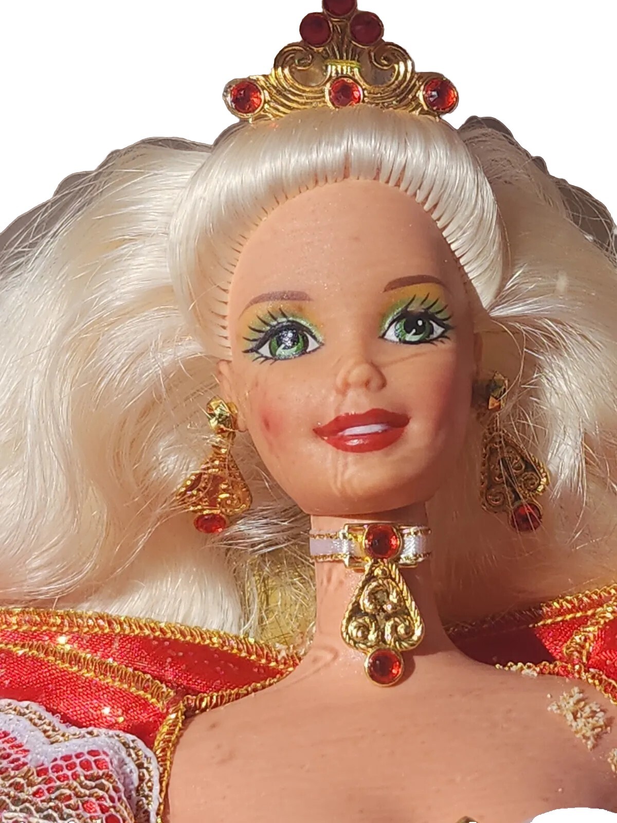 1997 Happy Holidays Special Edition Barbie Doll Mattel #17832 Two Dolls ...