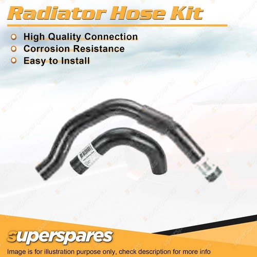 Upper+Lower Radiator Hose Kit for Mitsubishi Pajero NL 3.5L 6G74 V6 ...