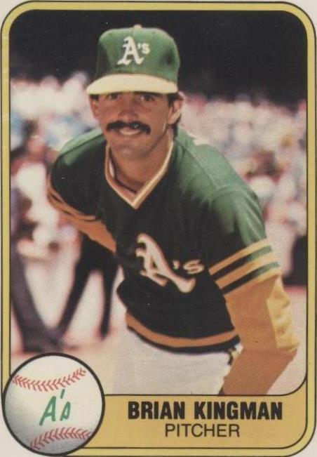 1981 Fleer - Brian Kingman #579 for sale online | eBay