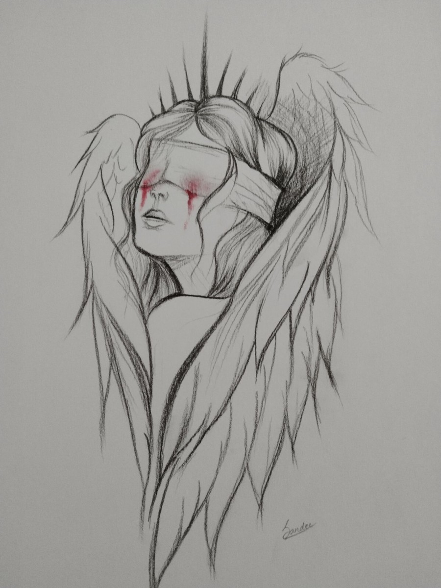 Sad Angel Sketch
