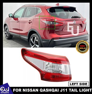 For Nissan Qashqai J11 2013-2017 Outer Left Rear Tail Light Lamp ...