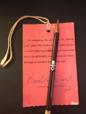 BASIL RATHBONE - AUTHORIZATION SIGNED 10/10/1944 Autograph World War 2 ...