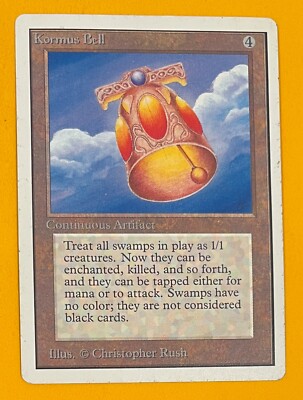 MTG KORMUS BELL Unlimited (OldManMTG 007-295) | eBay