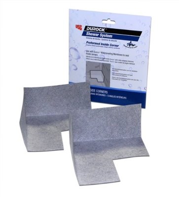 USG Durock Shower System - Preformed Inside Corners (2 Pack) | eBay