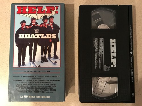 Help! With The Beatles (VHS, 1987) MPI Home Video | eBay