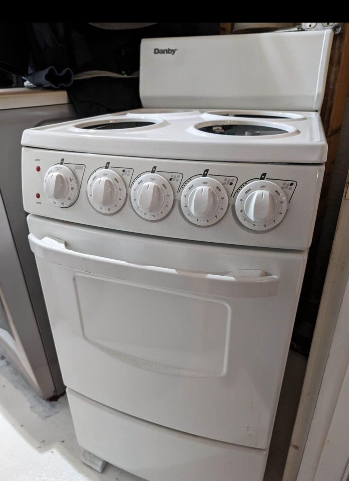 Danby 2.3 Cu. Ft. Gas Range White DER2009W | eBay