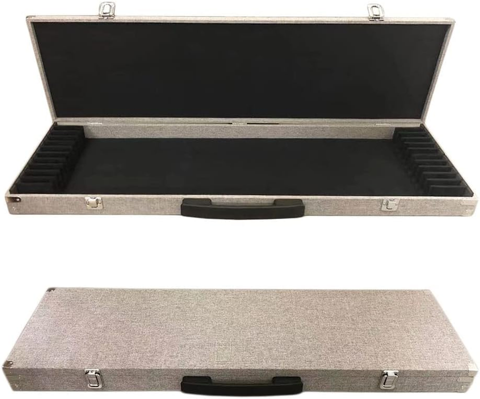 High Density Wooden Bow Case for Twelve(12) Violin/Viola/Cello Bows ...