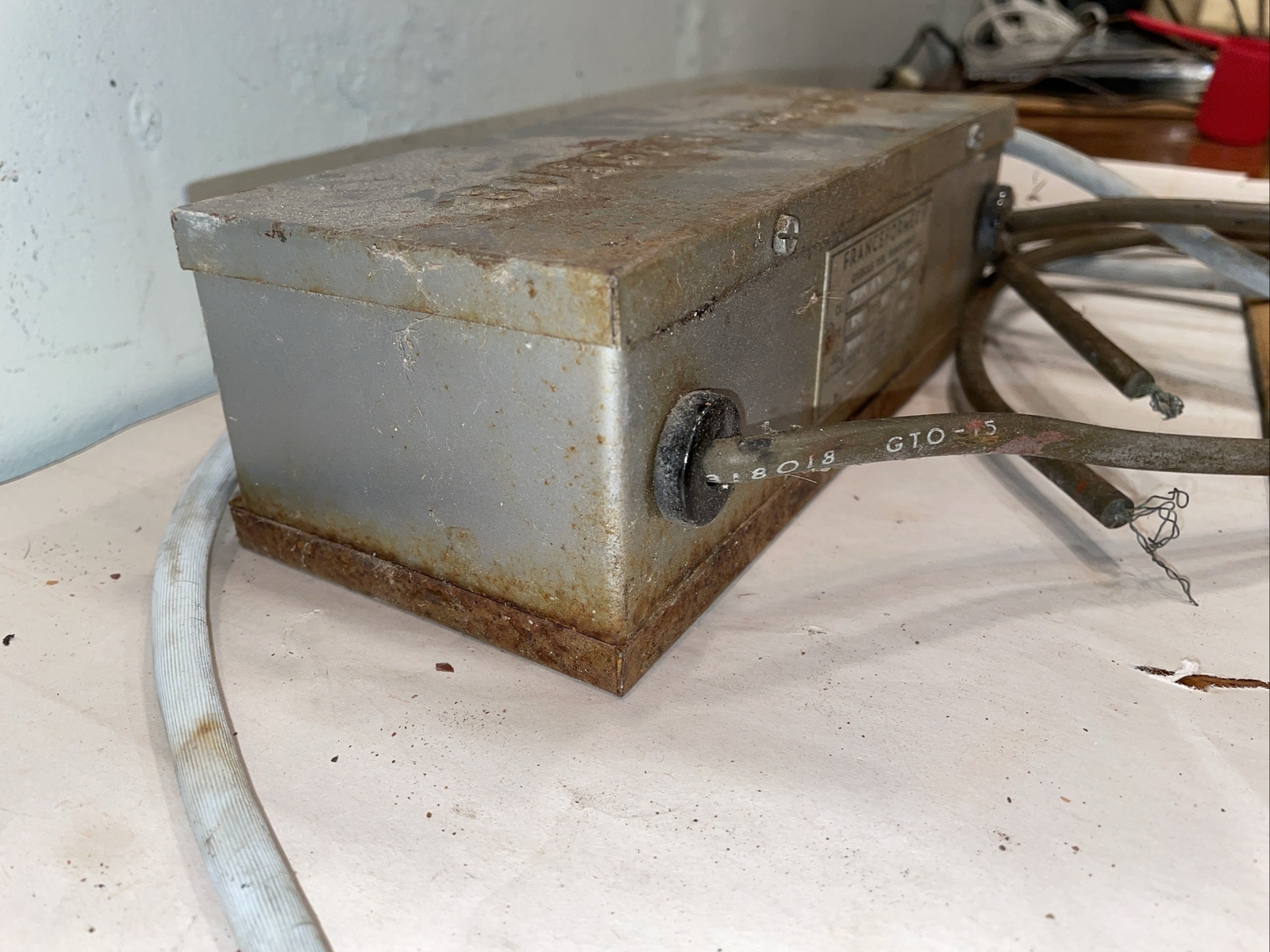 FRANCEFORMER Vintage 9020 H9 Neon Sign Transformer 120V to 9000V 20mA ...