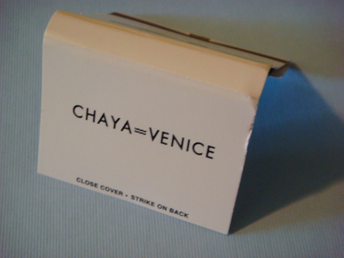 Chaya Venice Menu
