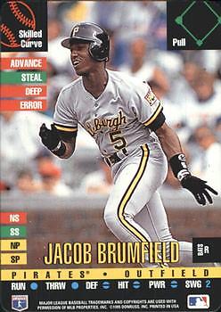 1995 Donruss Top of the Order #NNO Jacob Brumfield Pirates Baseball ...