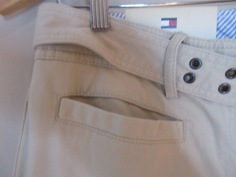 Sz 12 NWT Tommy Hilfiger Janie Fit Khaki Stretch Comfort Dress Pants ...