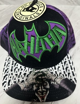 DC Comics Batman Joker HAHAHA SnapBack Hat NWT | eBay