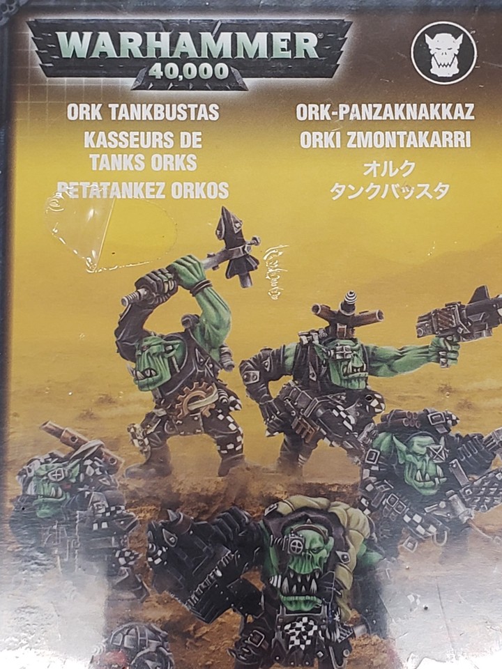 Warhammer 40k Ork Tank Bustas & Squigs OOP Metal New in Box | eBay
