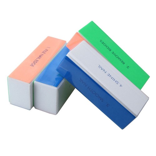 20 Pcs Four Sided Buffer Block for Polishing Grinding Art Salon Tools ...