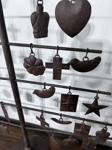 Milagro Tree Rustic Iron Charm Tree Miracles Folk Art | eBay